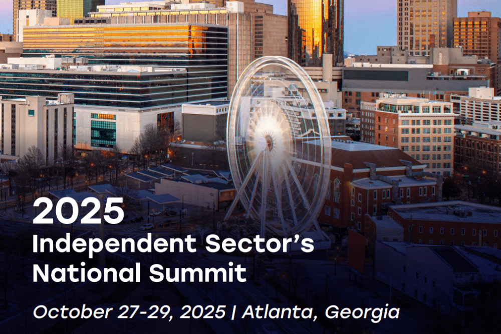 Independent Sector - A Vital Meeting Ground